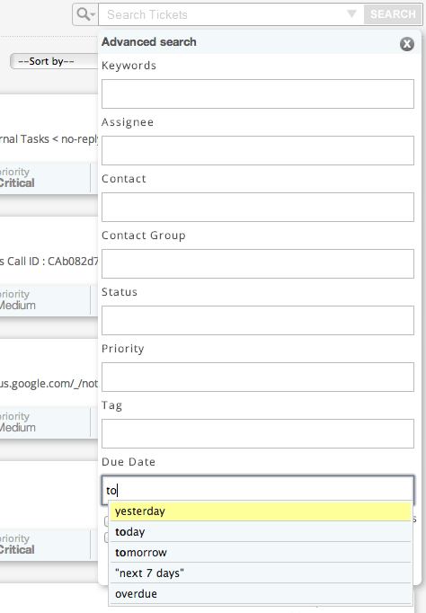 Use advanced search in HappyFox - HappyFox Support